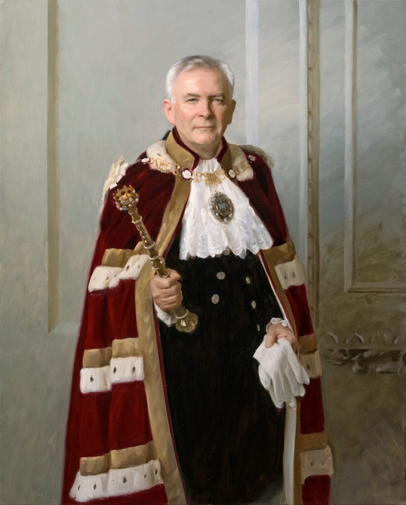 Unveiling of the portrait of the 694th Lord Mayor of London - Livery ...